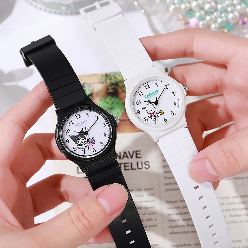Sanrio Pattern Child Wrist Watch Cinnamoroll Pochacco Waterproof Quartz ...