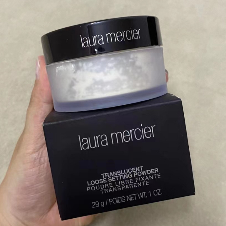 ☪ Laura Mercier Loose Powder Translucent Powder Loose New version rose ...