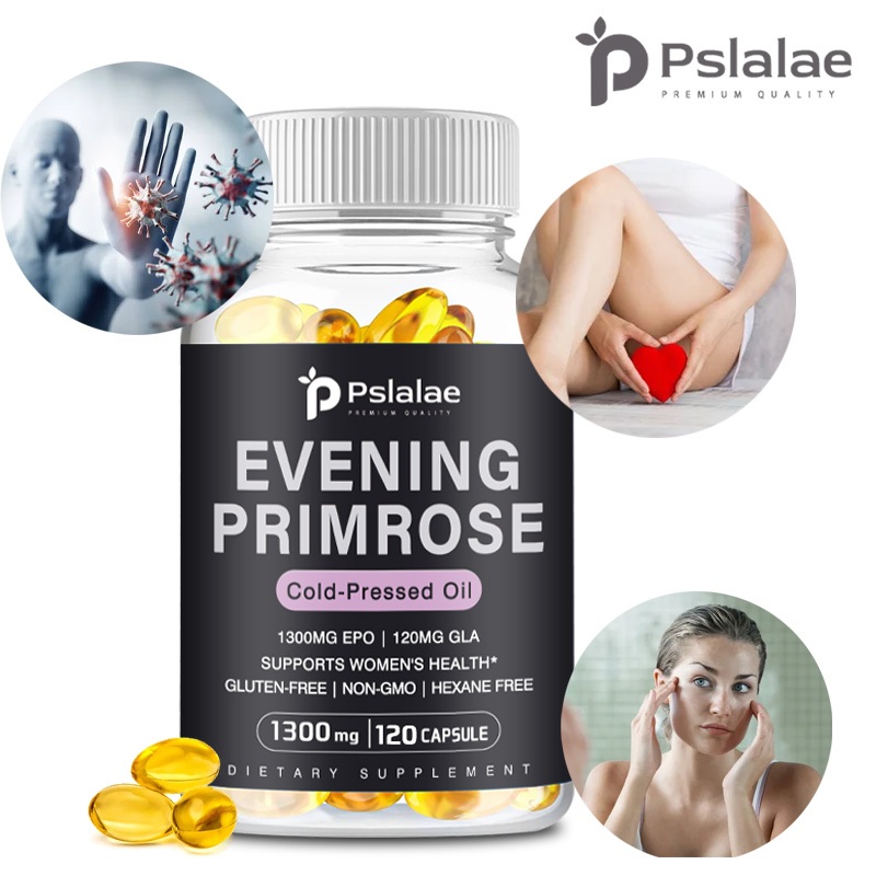 Evening Primrose Oil 1300 mg | High strength GLA can help regulate ...