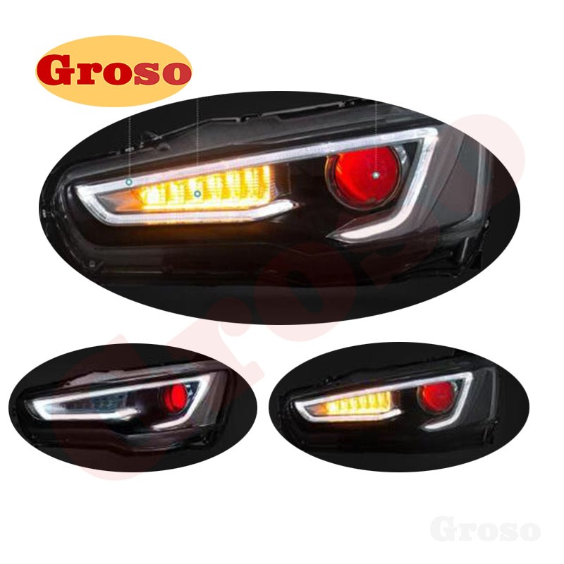 2008-2020 For Mitsubishi Lancer LED Headlights For Lancer Evolution EVO ...