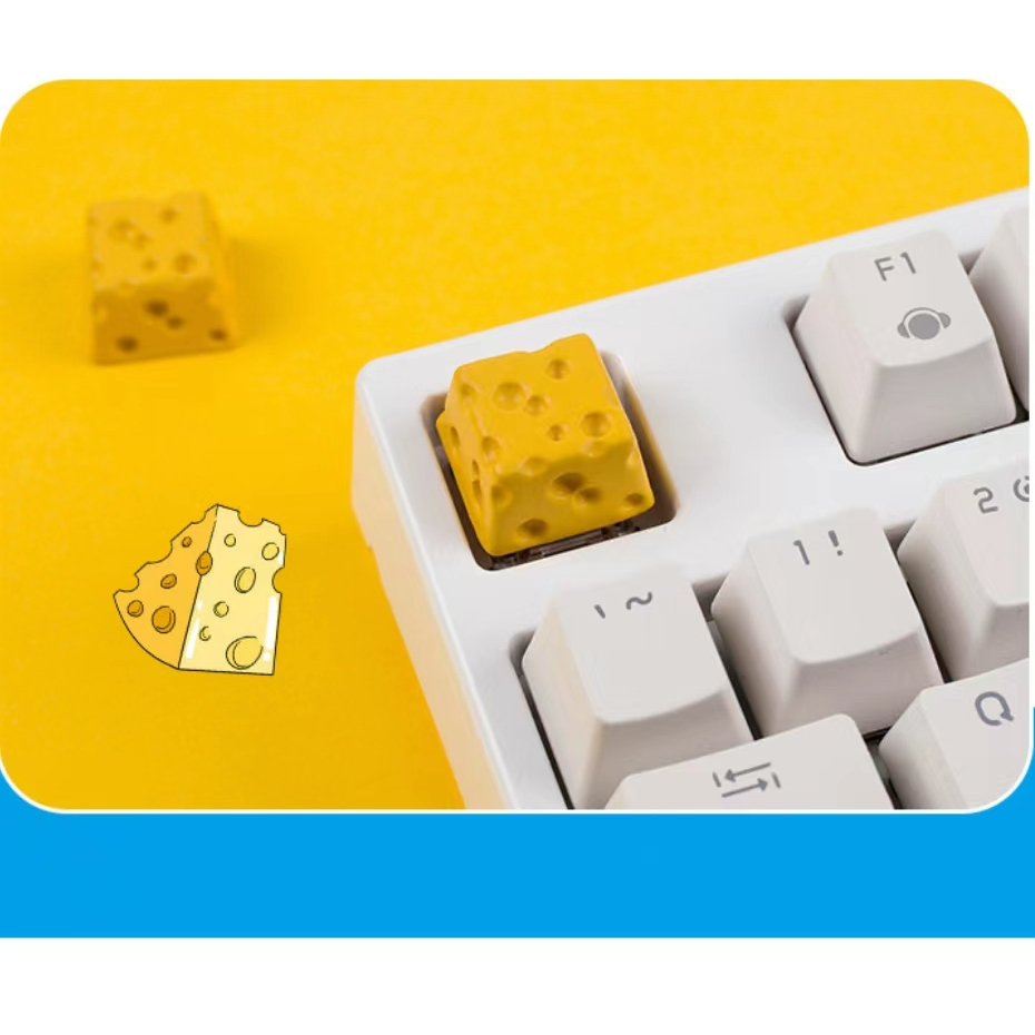 Cheese Keycap for Mechanical Keyboard Cute Keycap Cheese | Shopee ...