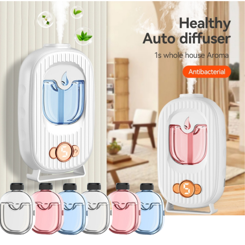 Digital Display Aroma Air Humidifiers Essential Oil Rechargeable ...