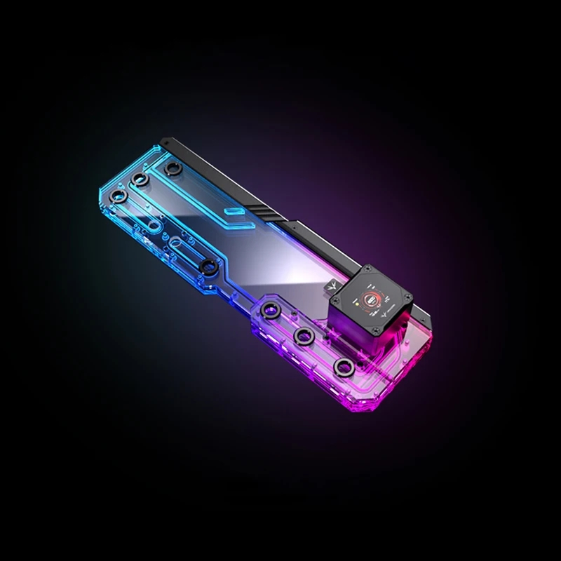 Granzon Acrylic Distro Plate /Board Reservoir for ASUS ROG Hyperion ...