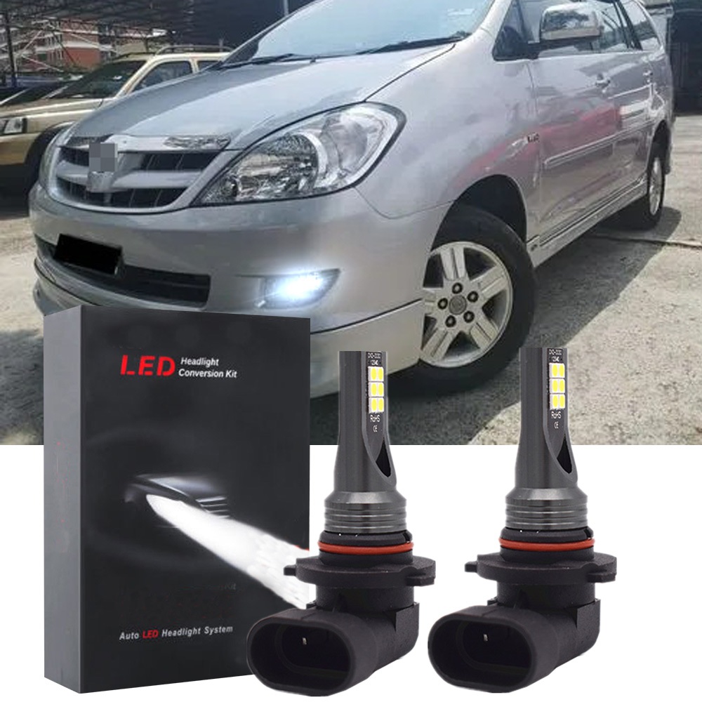 For Toyota INNOVA 2004 - 2008 2PC CLY LHL LED Fog Light Combo Bulbs ...