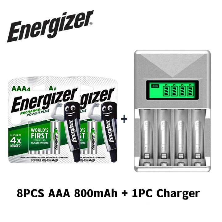 Energizer Power Plus 1.2V NIMH Rechargeable Battery AA / AAA With 4 ...