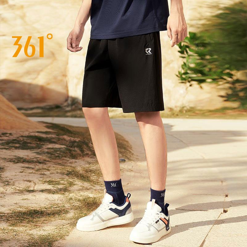 361 Degrees Men's Sports Shorts Thin Section Quick-Drying Woven Five ...
