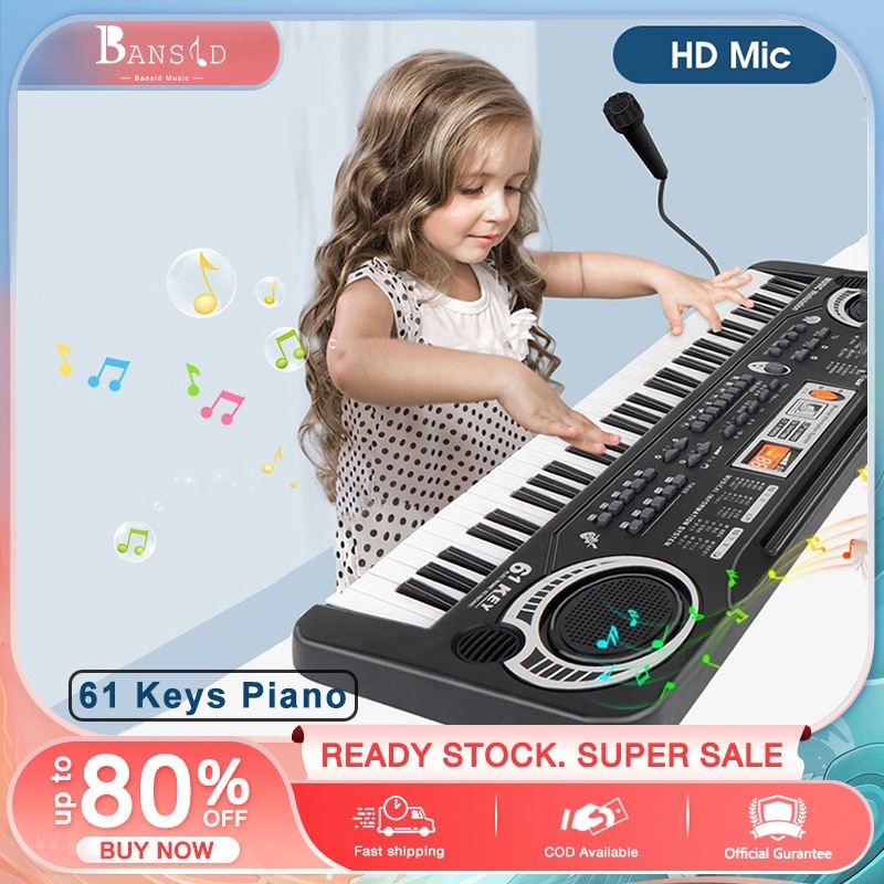 Electric Piano 61 Keys Digital Piano Electronic Keyboard For Kids ...