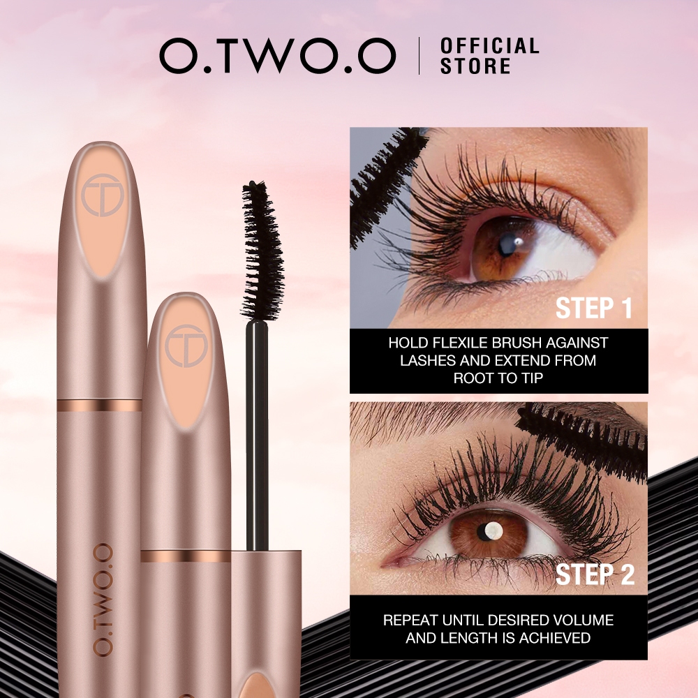 O.Two.O 4d Silk Fiber Eyelash Mascara Long Lasting Eye Makeup Classic ...