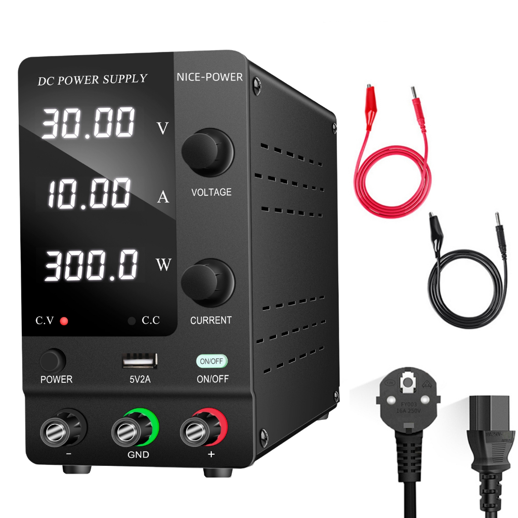 NICE-POWER DC Power Supply Variable, 30V 20A 600W High Power Bench ... NICE-POWER DC Power Supply Variable, 30V 20A 600W High Power Bench ...