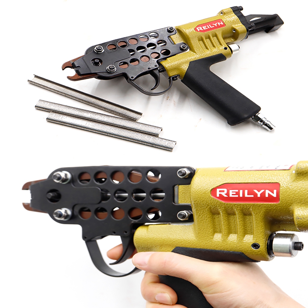 Reilyn 16 Gauge Mesh C-Type Pneumatic Lashing Nail Gun C Hog Ring ...