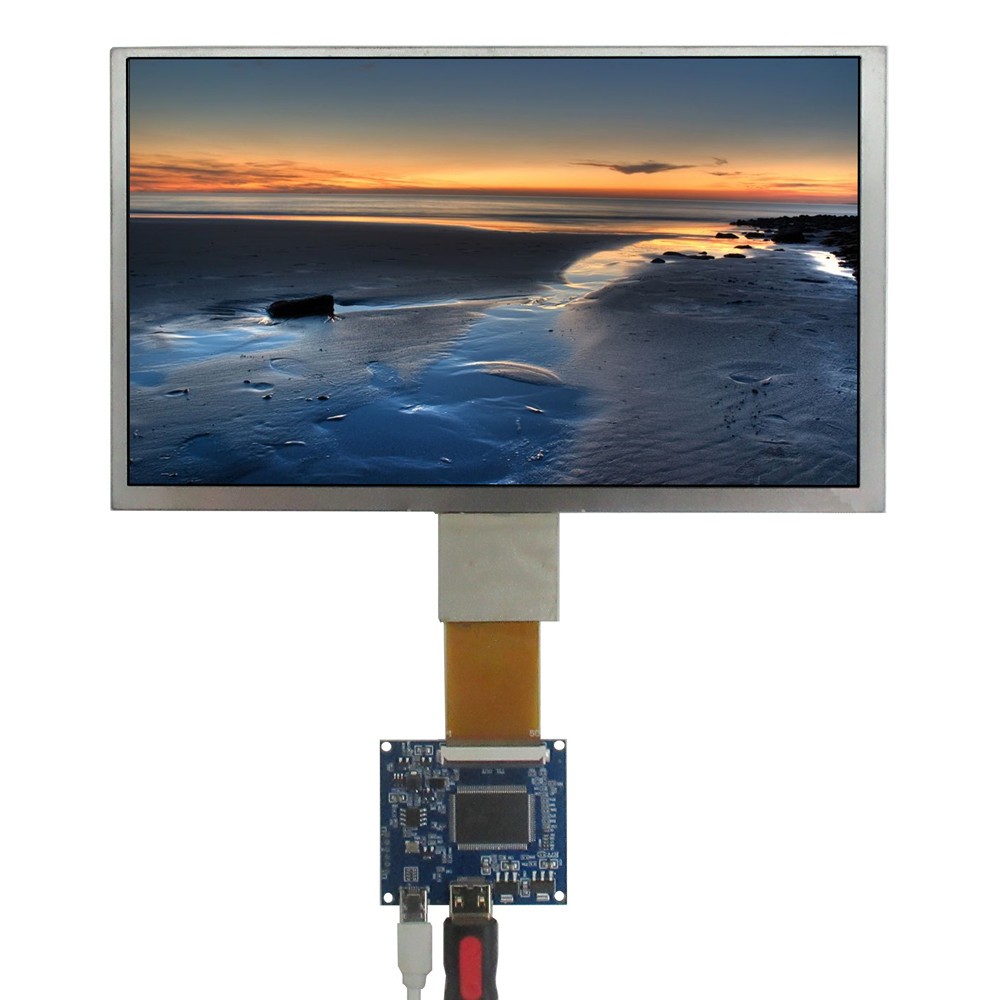 9 Inches 1024*600 Screen Display LCD Monitor With Driver Control Board ...