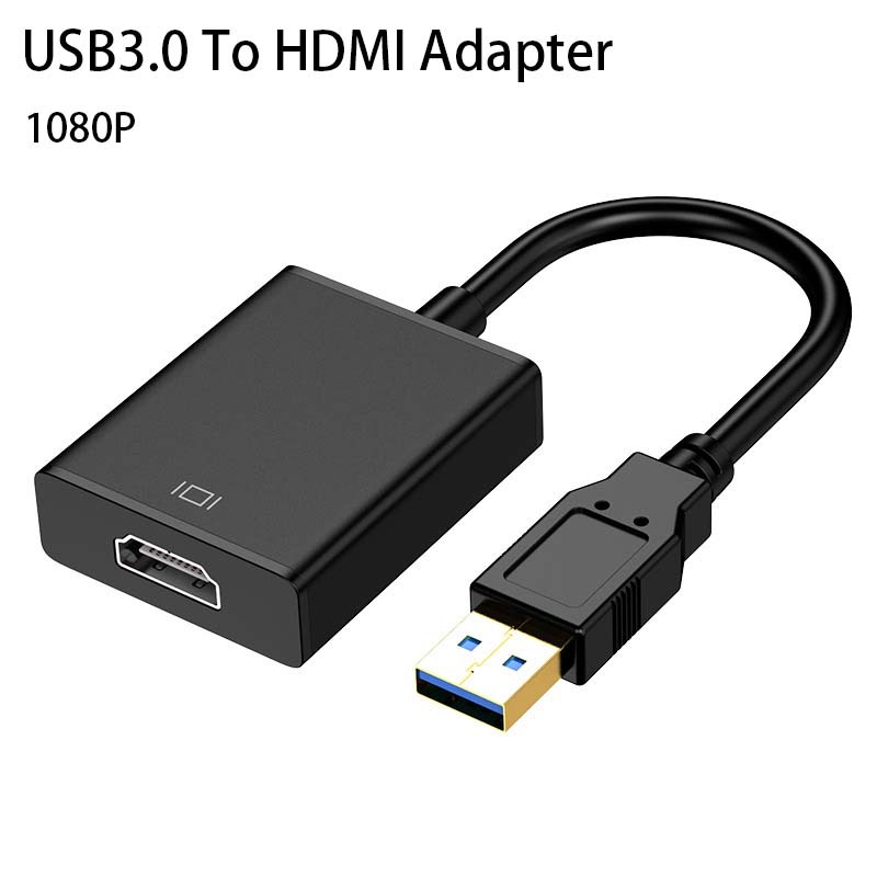USB3.0 2.0 To HDMI 1080P HD Converter Audio Video Extend Mirror Display ...