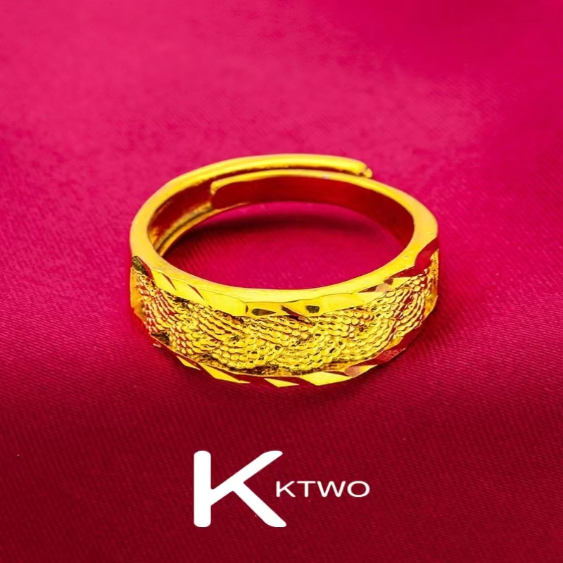 Original 18K Saudi gold pawnable Simple twisted Fried Dough Twists ...