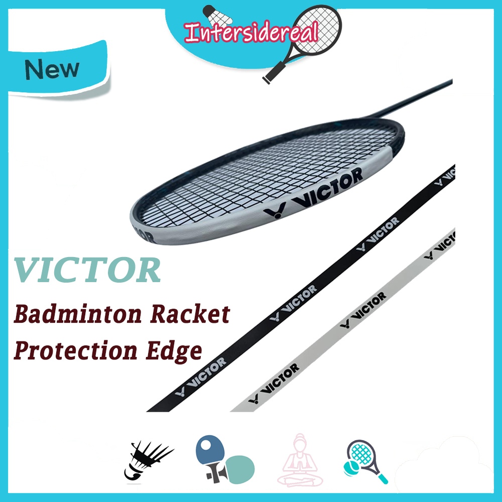 Victor Badminton racket protection edge badminton tennis racket sticker ...