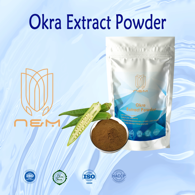 Okra Extract Powder/Promote heart health/Enhance immunity/Protect eye ...