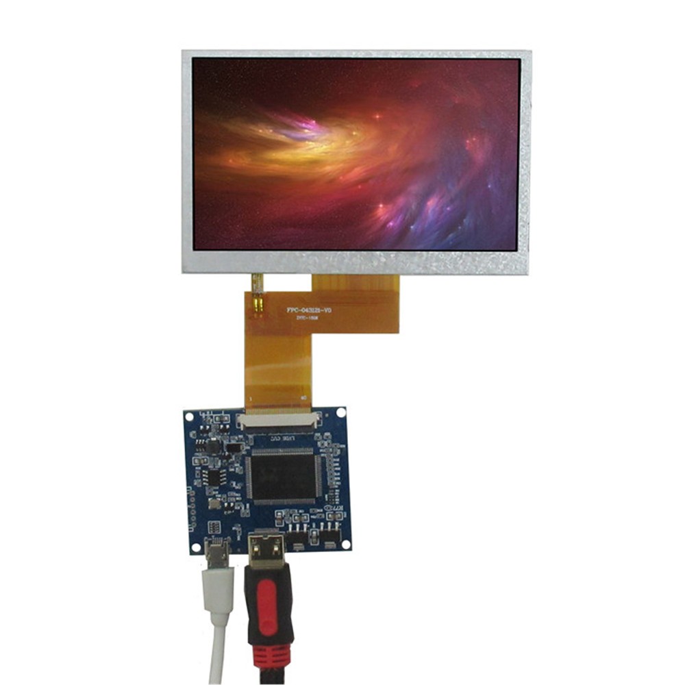 4.3 Inch 480*272 Multipurpose LCD Screen Display Controller Control ...