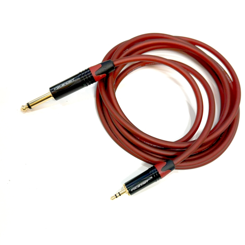 【1.5M/3M/5M】3.5mm Stereo Male Jack To 6.35mm Mono Male Mixer Audio Aux ...