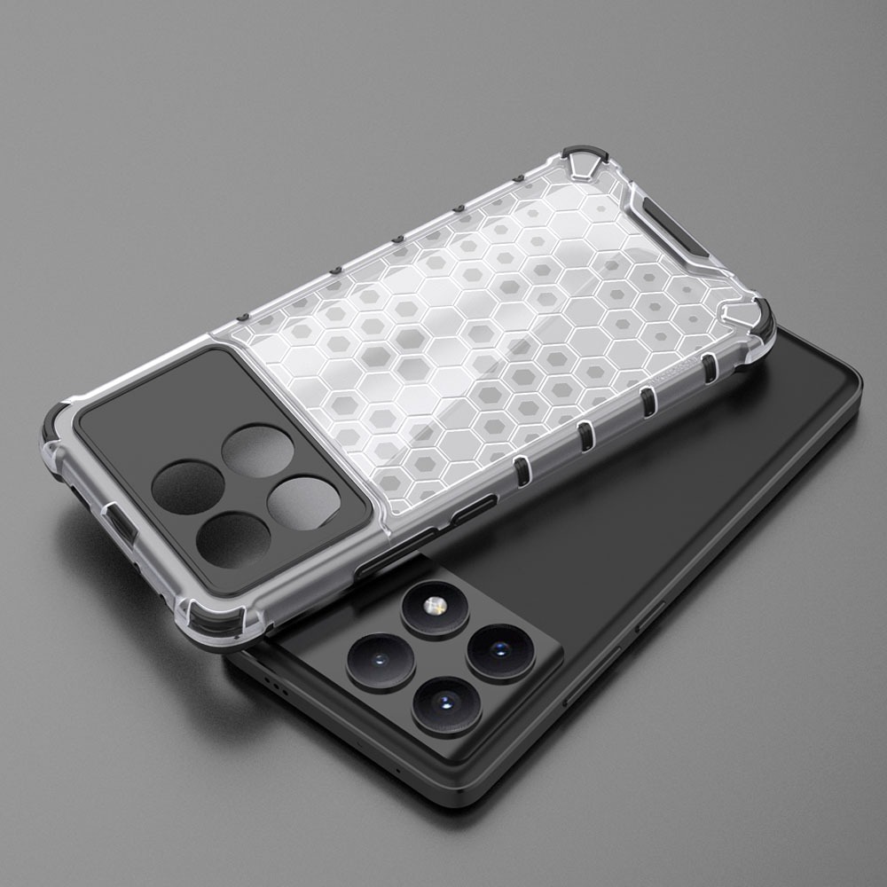 Hard Casing POCO X6 NEO M6 X5 X3 Pro NFC Case Half-transparent Cover ...