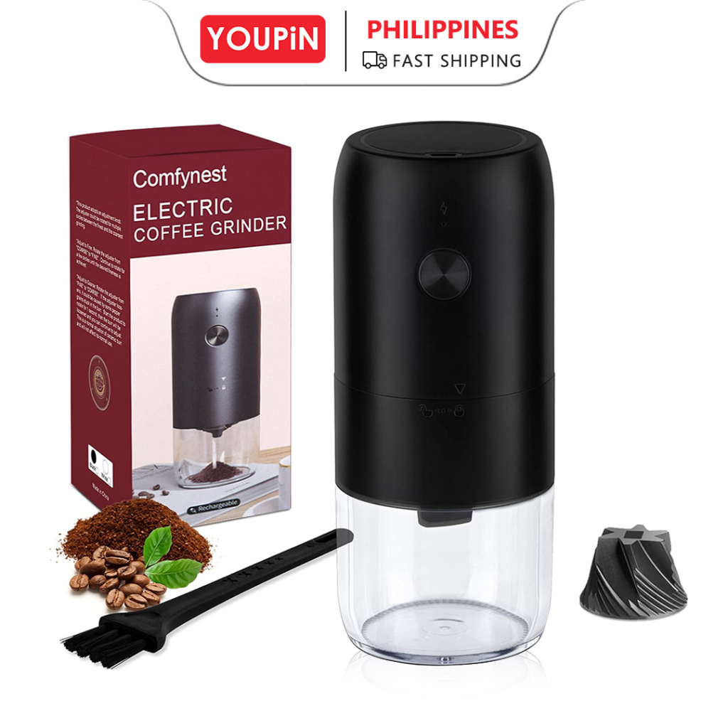 Youpin Cliton Electric Coffee Grinder Adjustable Particle Thickness Usb ...