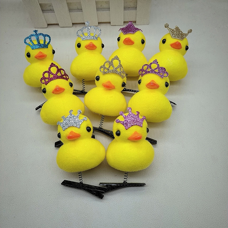 [GOOD]Duckling Hairpin Heart Pinwheel Hair Accessory Duck Chick ...