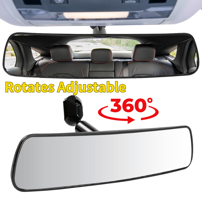 360° Rotates Adjustable Car Rear View Mirror Blind Spot Mirror Glass ...