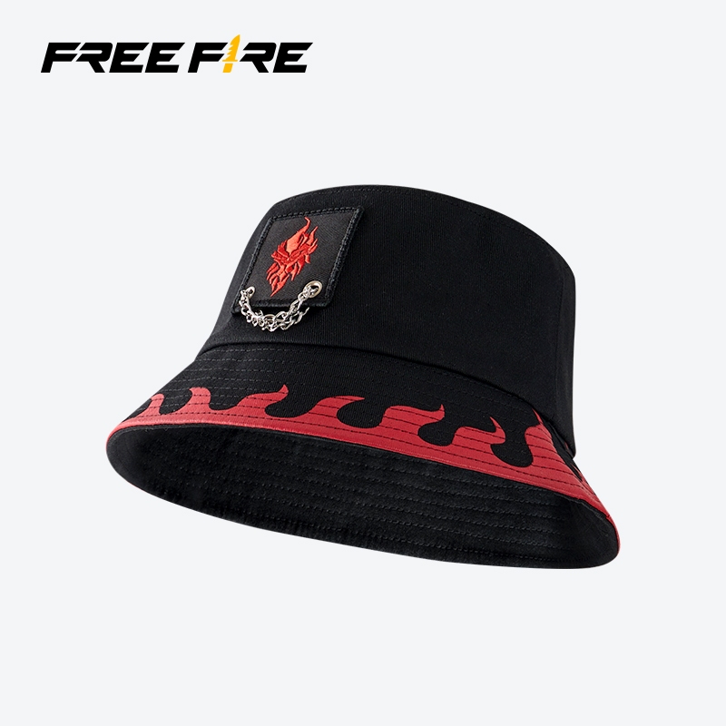 Free Fire Chain three-dimensional embroidery WUKONG Bucket hat | Shopee ...