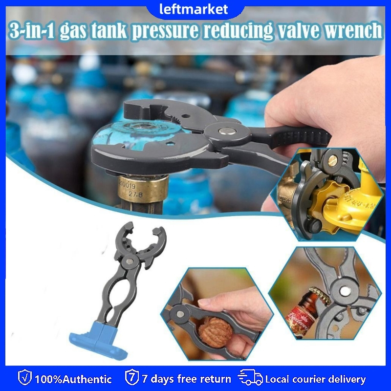 ⭐Local Warehouse+COD⭐ 3 in 1 Gas Tank Pressure Reducing Valve Wrench ...