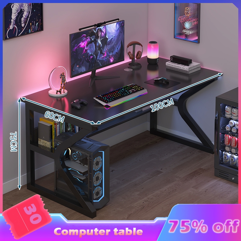 【COD】120cm Computer Desk Office Desk Modern Home Desk Student Learning ...