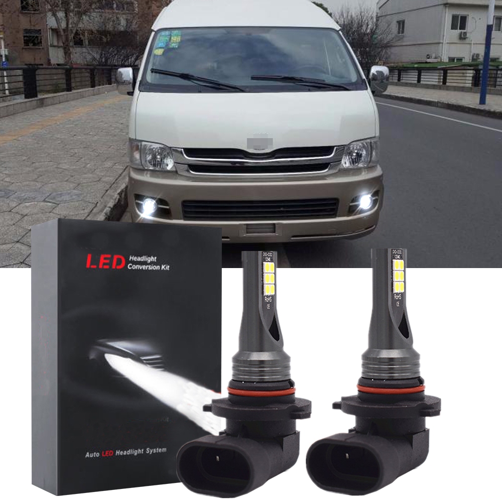 For Toyota Hiace (year, 2005 - 2019) 2PC CLY LHL LED Fog Light Combo ...
