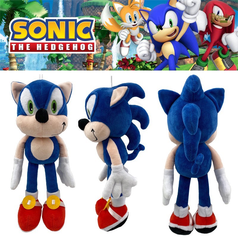 30 cm Sonic The Hedgehog Shadow Plush Doll Toy Sonic Boom Plush Doll PP ...
