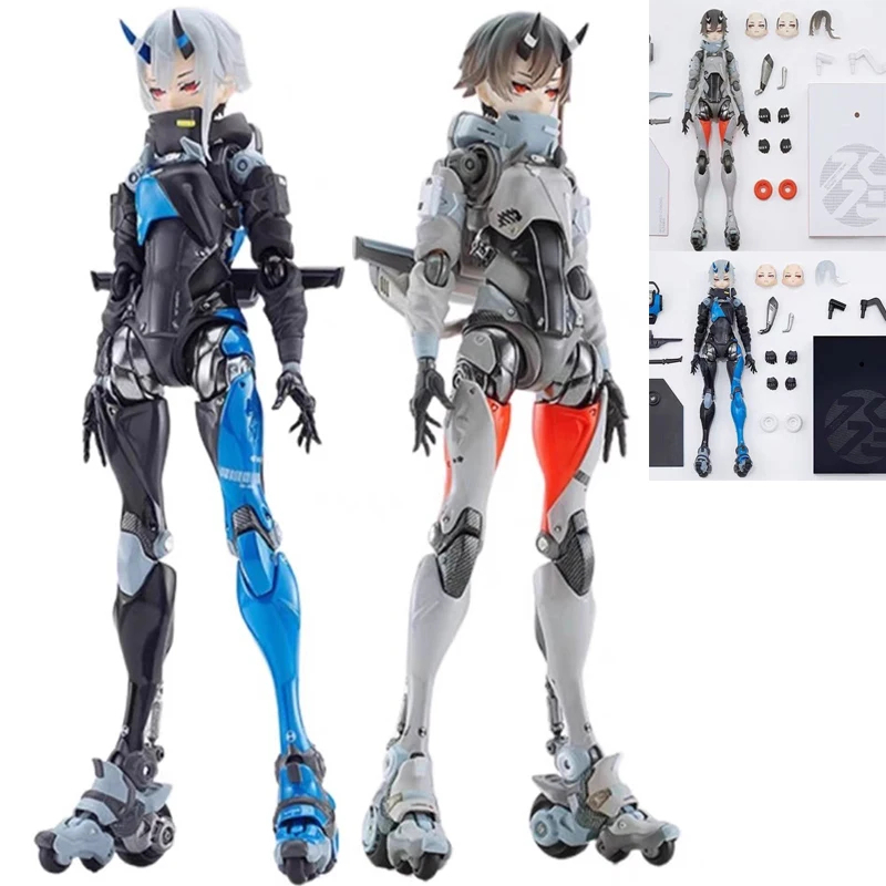 Anime MOTORED CYBORG RUNNER Figures SSX 155 TECHNO AZUR MANDARIN SURF ...