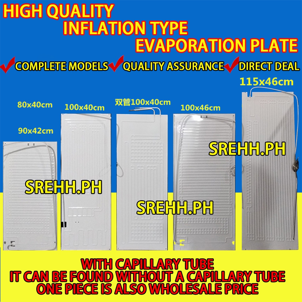 Blow up evaporator evaporation plate with capillary household freezer ...