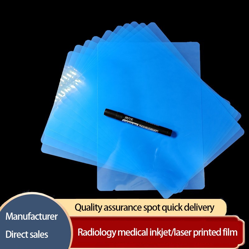 Inkjet Blue Medical Film Blue Base Dry Radiological Printing Film ...
