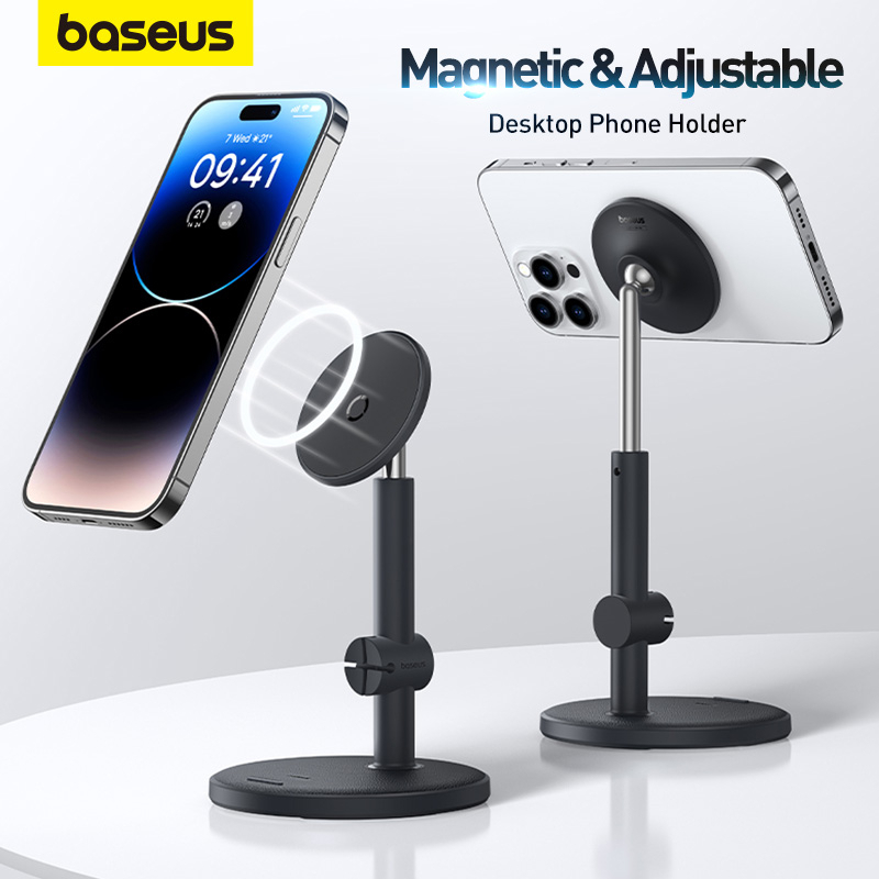 Baseus Magnetic Phone Stand Adjustable Telescopic Phone Holder For ...