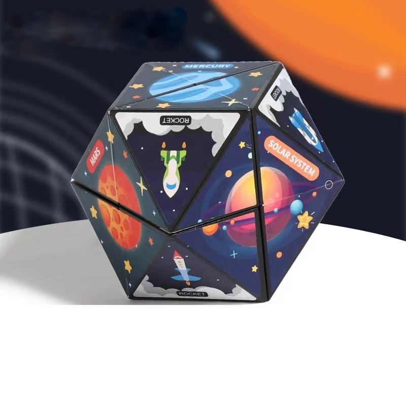 Magic Cubes 3D Rubik's Cube Infinity Magic Cube Toy Anti Stress Puzzle ...