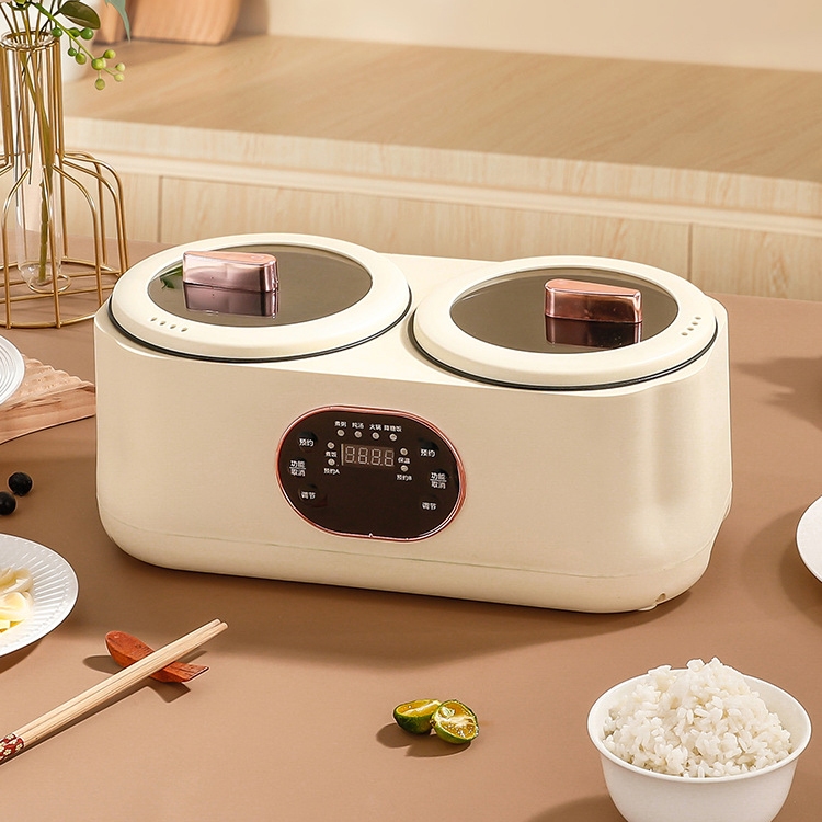 Two-in-one Intelligent Cooking Rice Cooker for Home Use 4L High ...