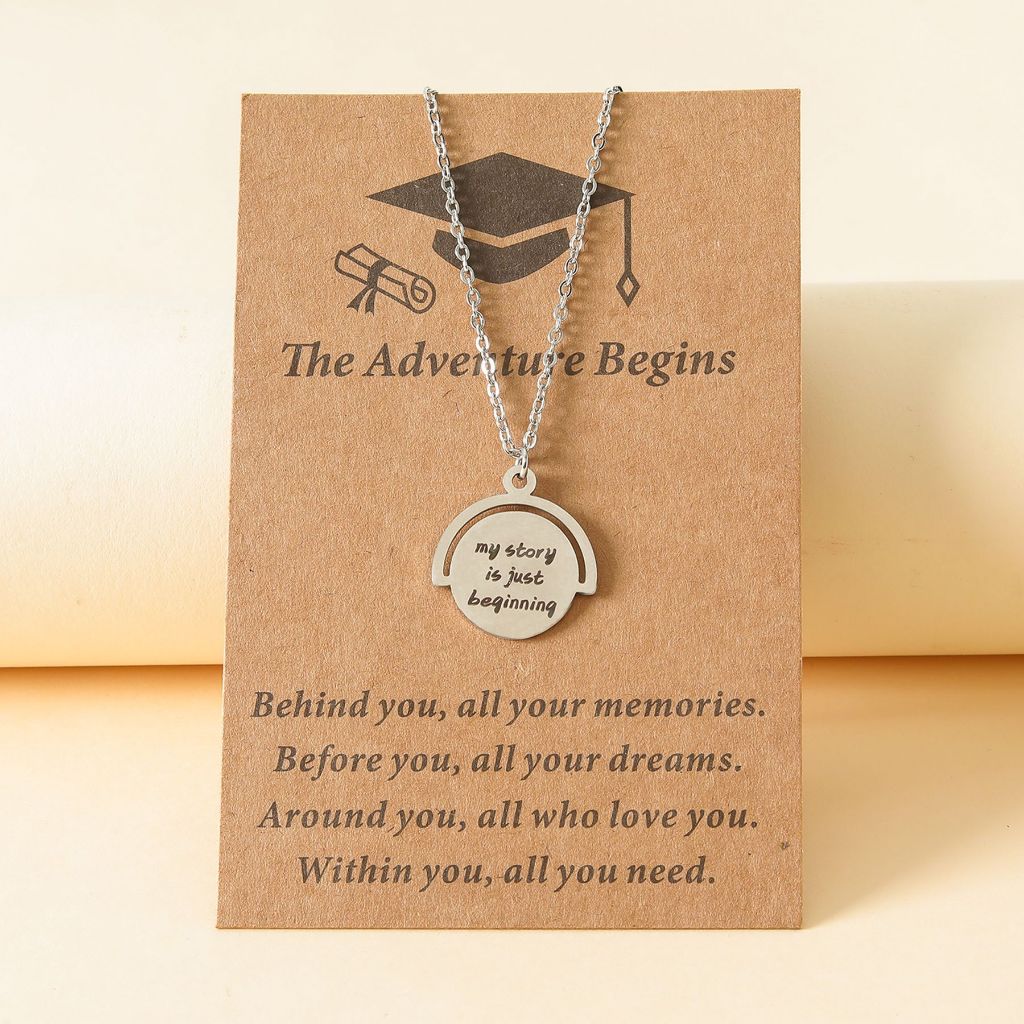 Graduation Necklaces for Her Compass Necklaces Graduation Cap Necklaces ...