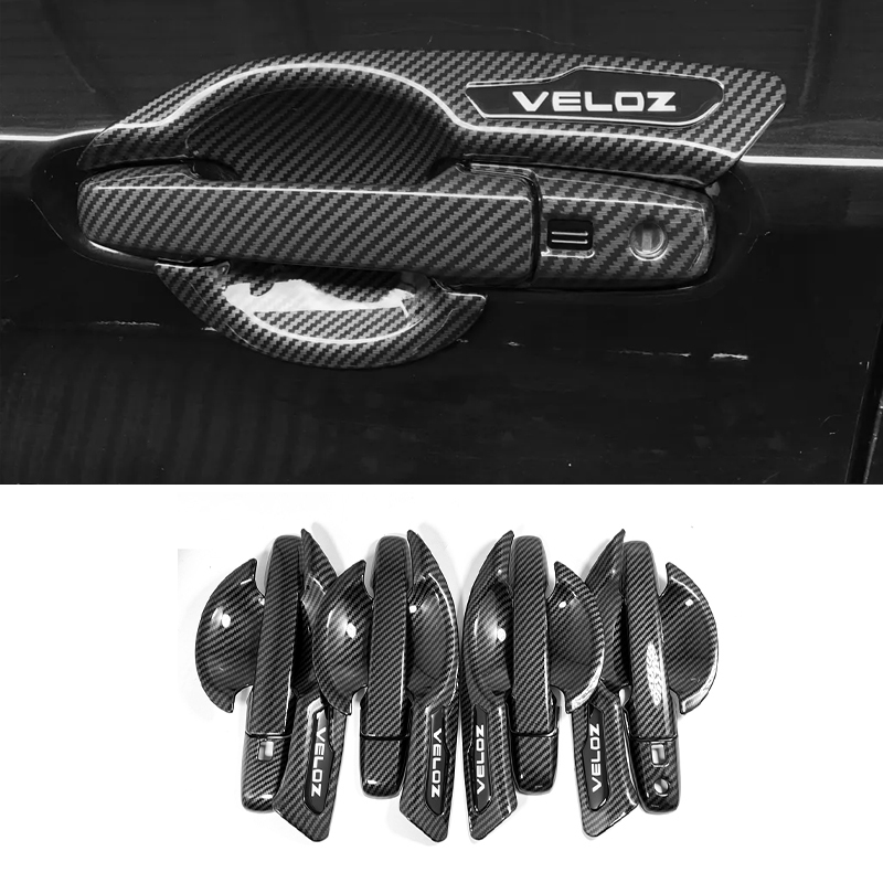 For TOYOTA VELOZ 2022-2024 carbon fiber pattern car door handle bowl ...