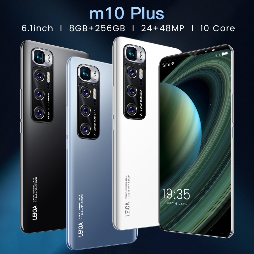 imitate M10 Plus 6.1-inch smartphone 6/8/12GB RAM+128/256/512GB ROM HD ...