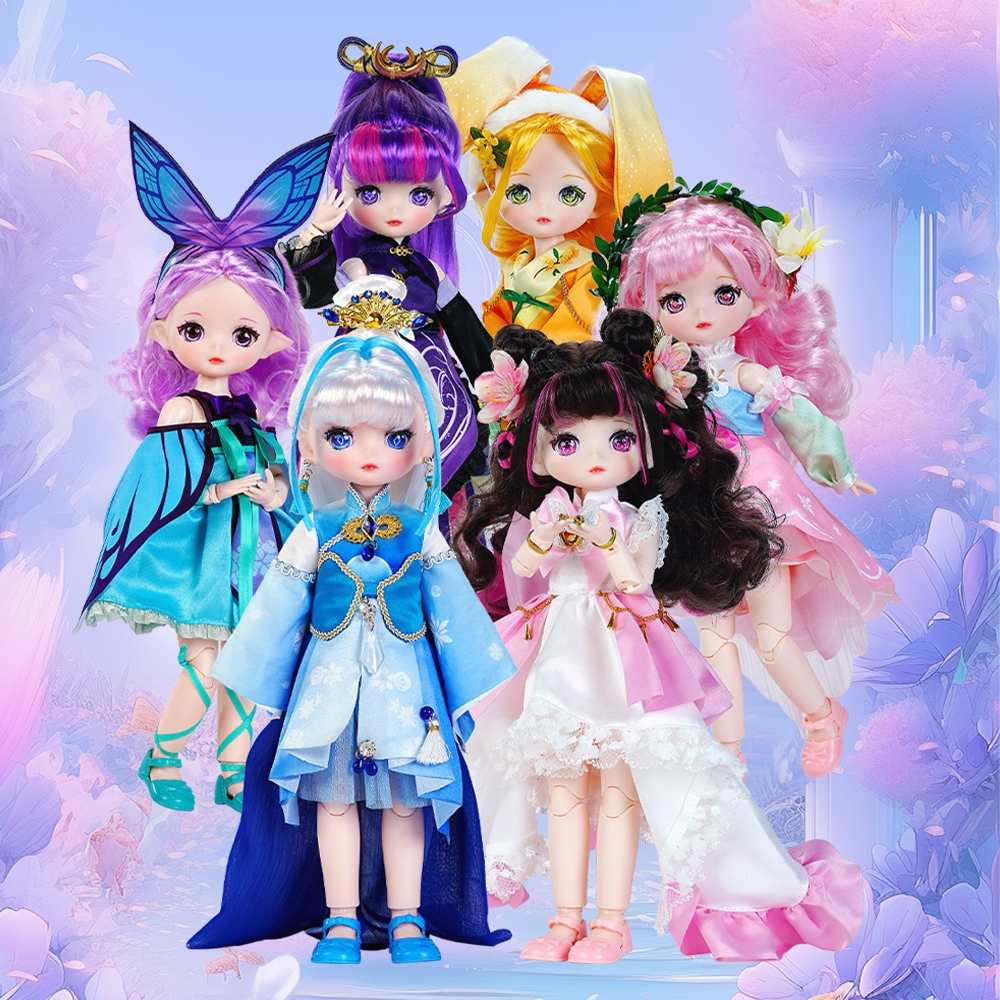 DBS Dream Fairy Doll 1/6 Doll BJD Star Card Dream Elf Girl Set ...
