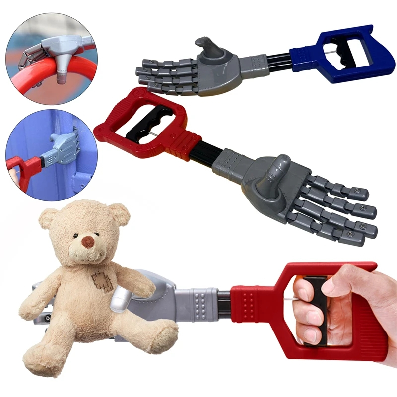 Funny Plastic Robot Claw Hand Grabber Toys Grabbing Stick Kid Boy Toy ...
