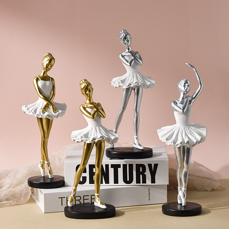 Home Decoration And Display Nordic Statues Living Room Wine Cabinet ...