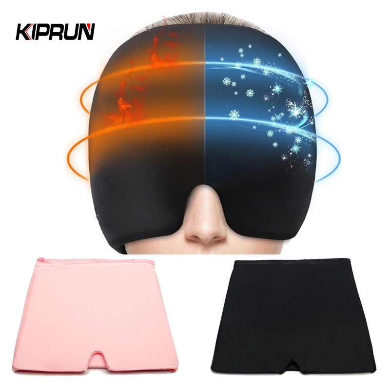 KIPRUN Gel Cold Headache Migraine Relief Cap Head Massager Antistress ...