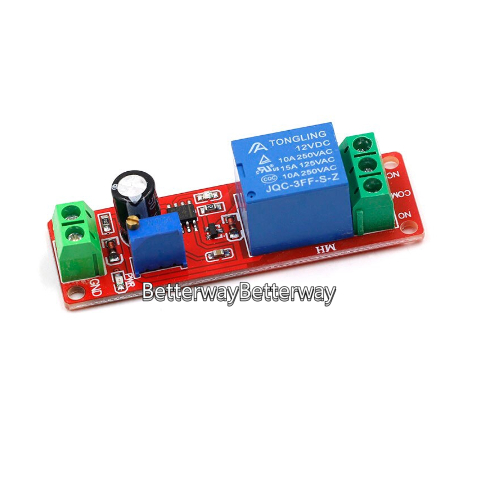 DC 12V Timer Delay Relay Shield Module NE555 Timer Switch Adjustable ...