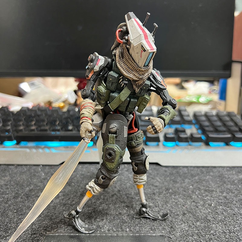 McFarlane Titanfall 2 bounty hunter JESTER 7-inch movable figure model ...