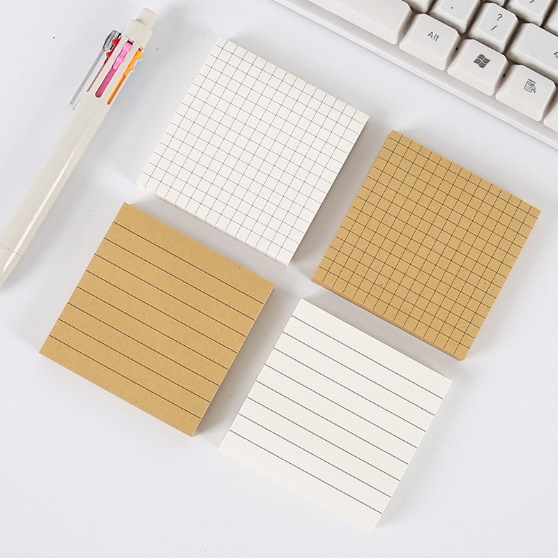 Simple Note Paper Tearable 80-Page Note Pad Student Notes Message Notes ...