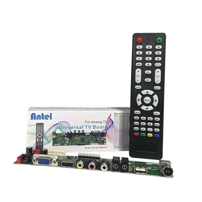 Universal LED TV Board V56 with PC/VGA/HDMI/USB Interface | Shopee ...
