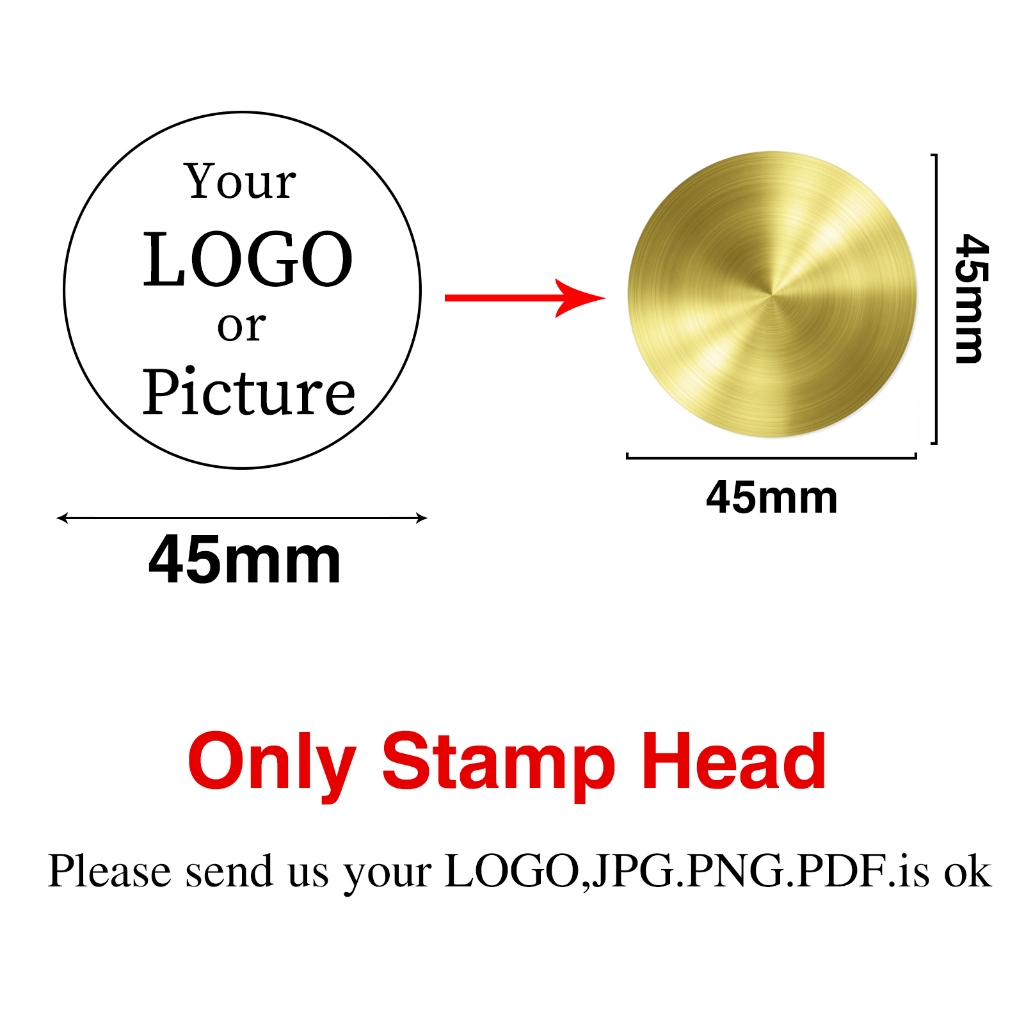 Logo Customize Sealing Wax Stamps Own Personality Logo Custom Made ...