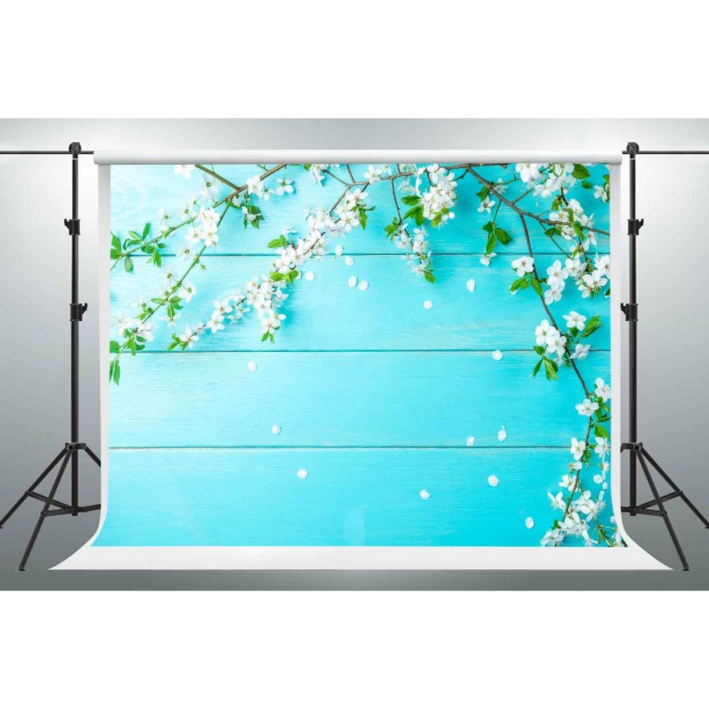Cherry Blossom Photography Backdrop 7x5ft White Blossom Sakura Spring ...