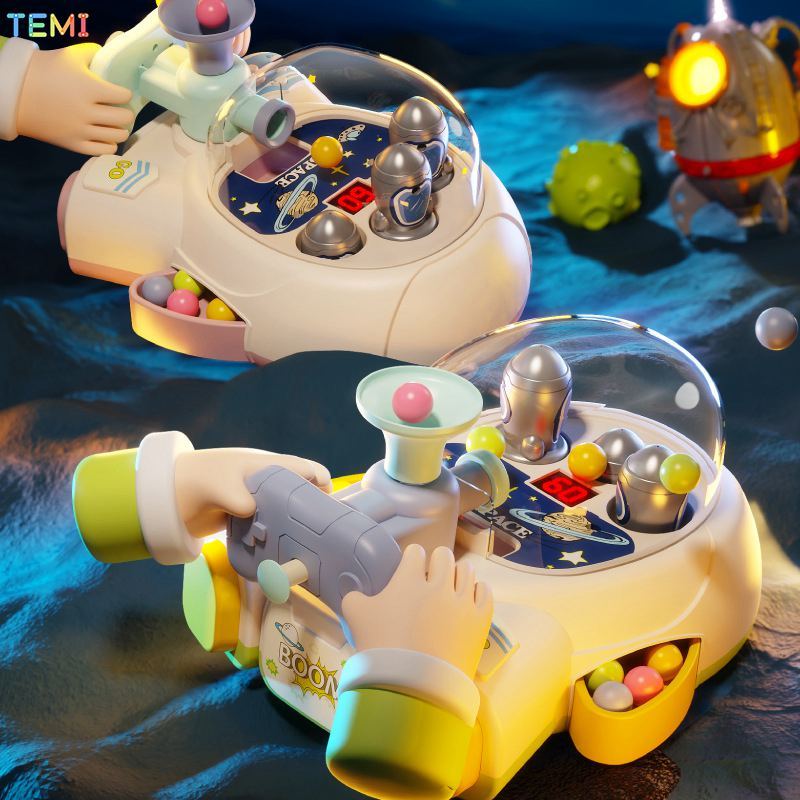 TEMI Kids Pinball Toy Children's Toy Pinball Game Console Desktop ...